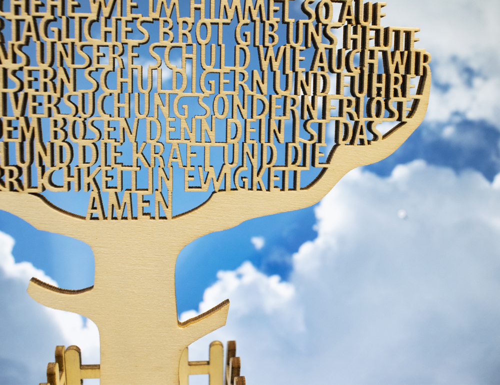 Text-Baum Vater unser - günstig kaufen im Shop