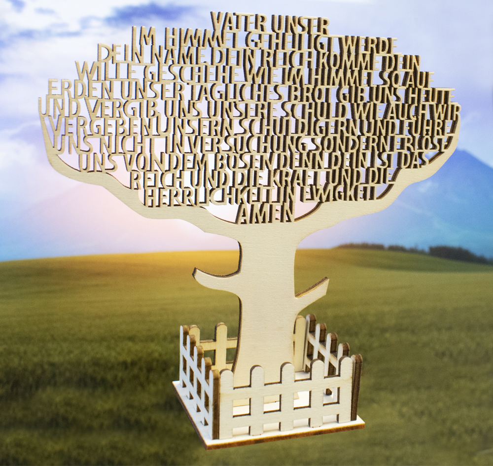 Text-Baum Vater unser - günstig kaufen im Shop